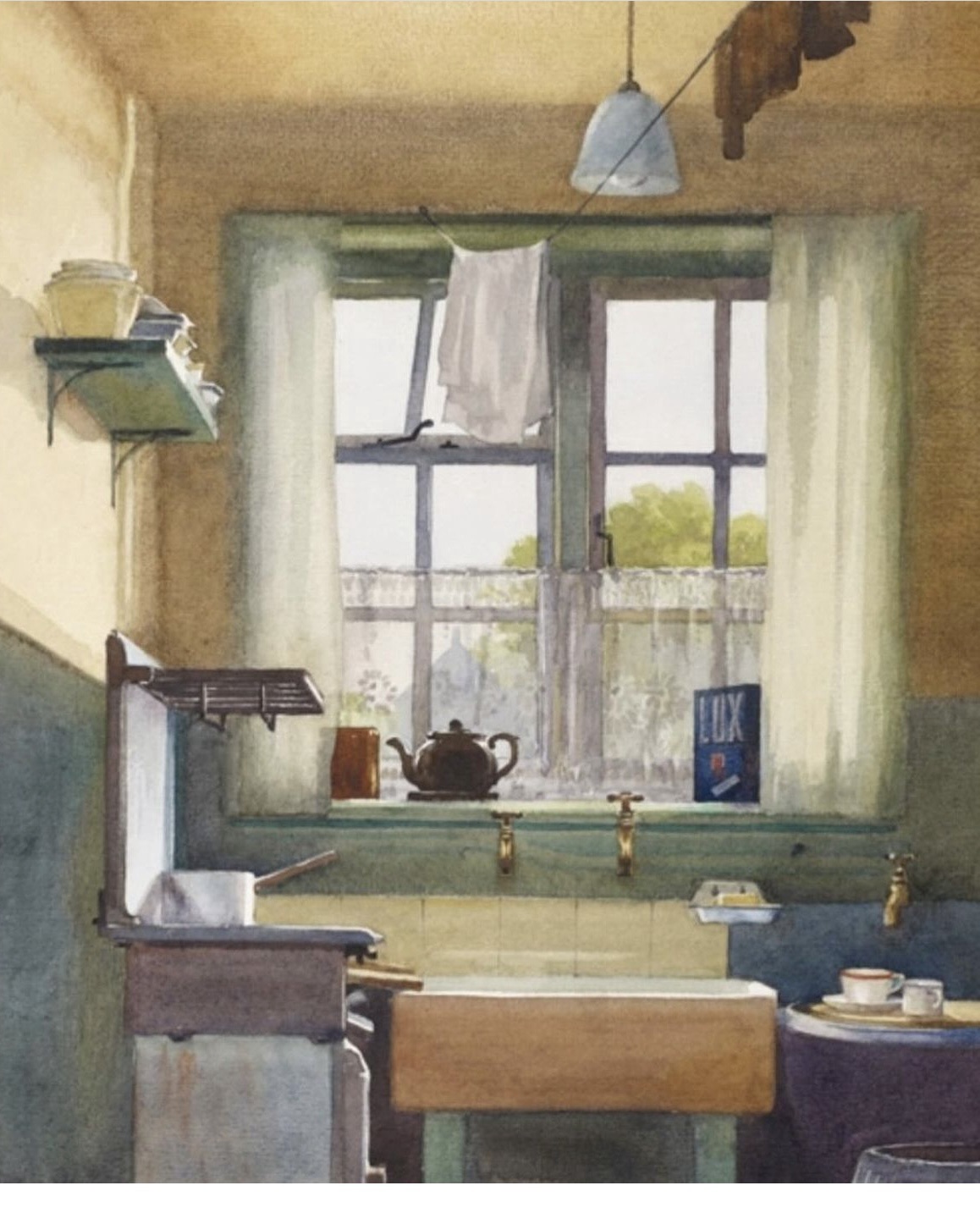 The Scullery by Frank Taylor Lockwood 1944 | Hetty Startup's blog